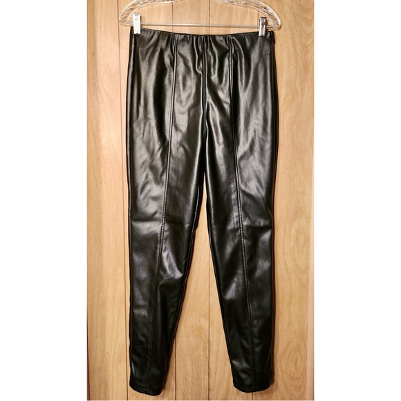 Forever 21 | Pants & Jumpsuits | Forever 2 Black Leather Pants | Poshmark